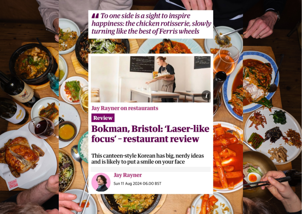 Bokman | Jay Rayner Joined us for Dinner